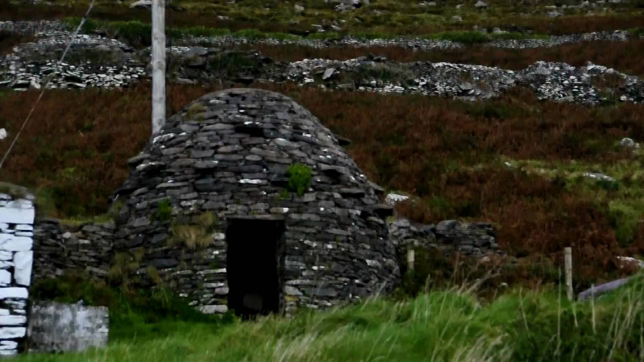 bee hive houses in ireland dingle peninsula - YouTube