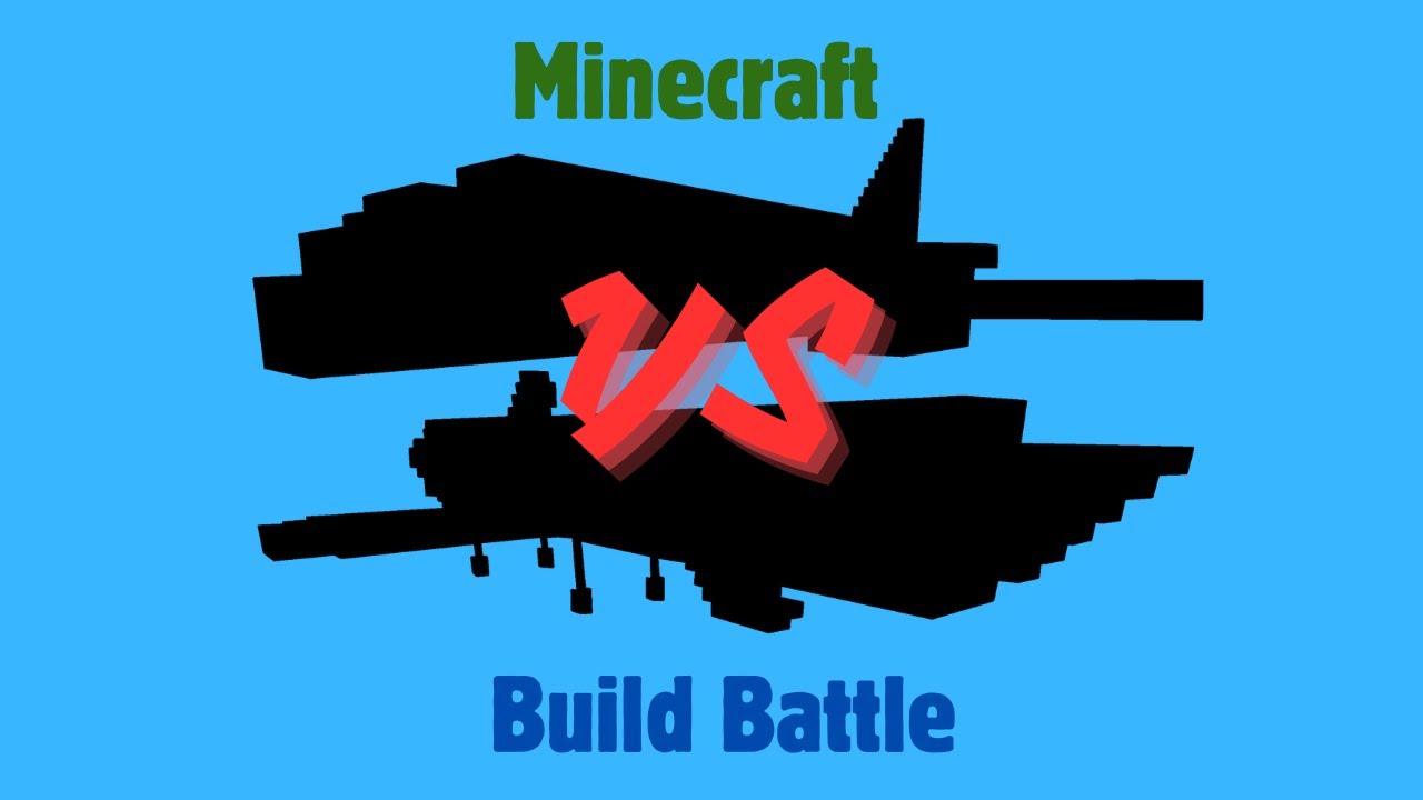 Minecraft Plane Build Battle! - YouTube