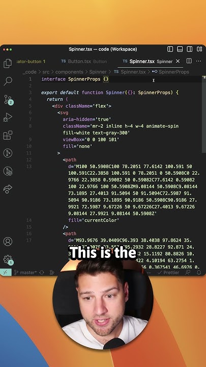 Adding a loading indicator to a button in React - YouTube