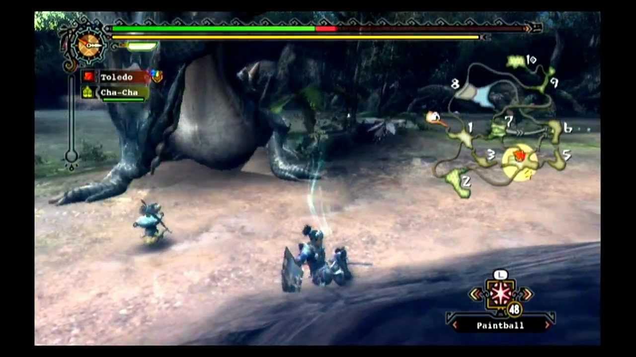 Monster Hunter Tri - Lagiacrus Capture - YouTube