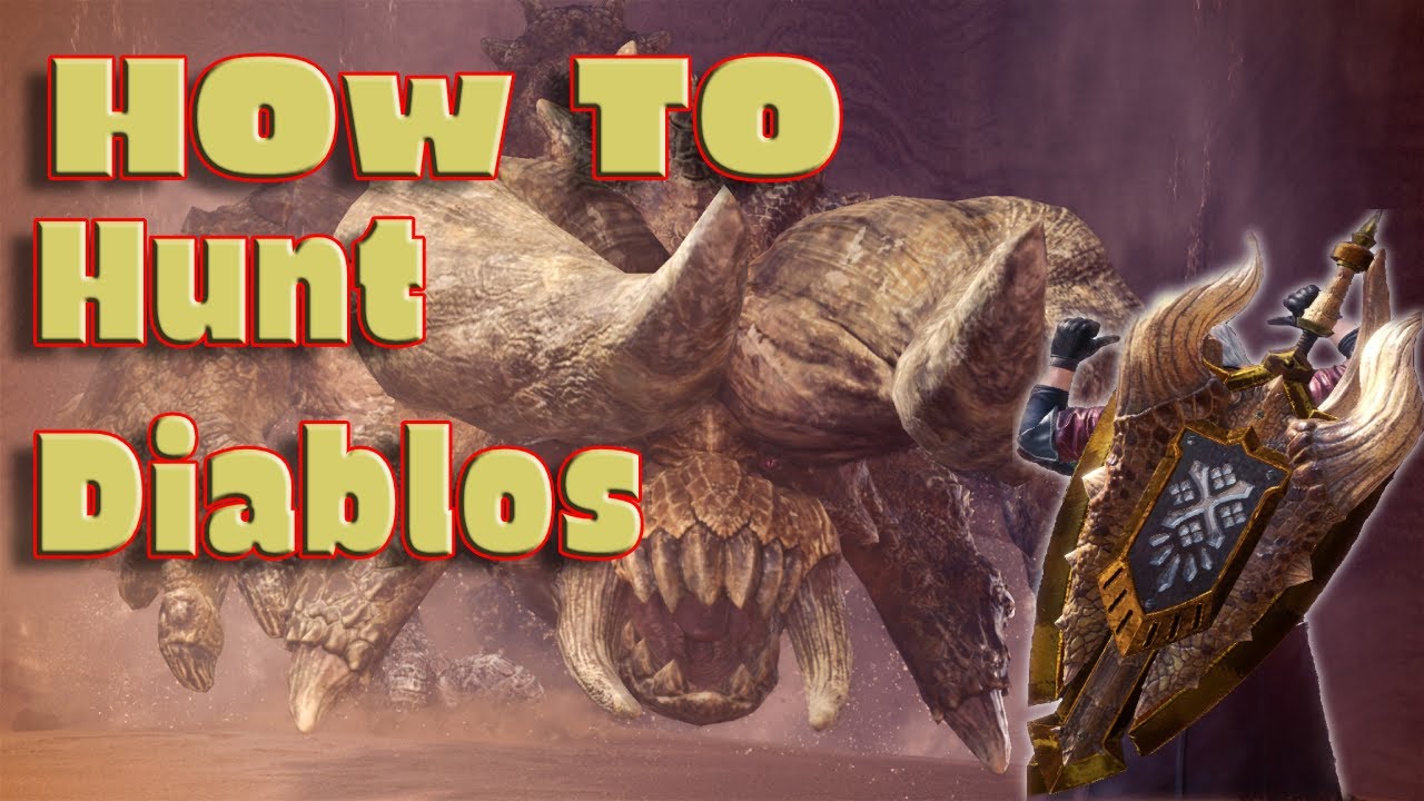 [MHW PC ] How to kill Diablos with Charge Blade Solo Hunt - YouTube