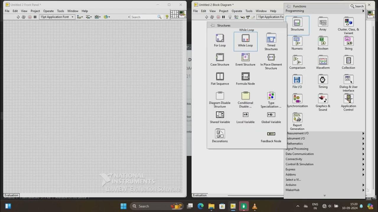 LabVIEW-MyDaq Voltage measurement - YouTube