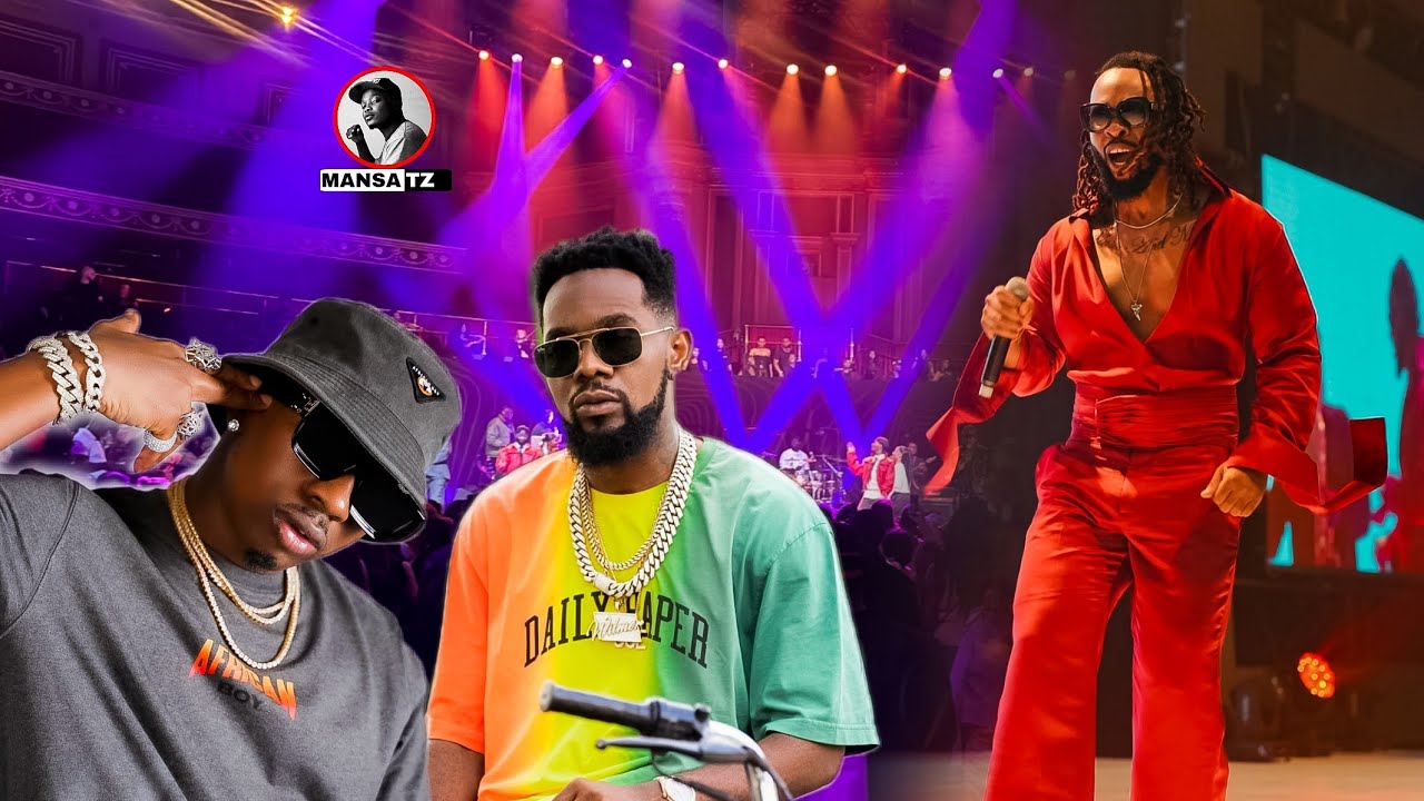 Flavour, Juma Jux, Diamond Platnumz and Patoranking Perfom London Show ...