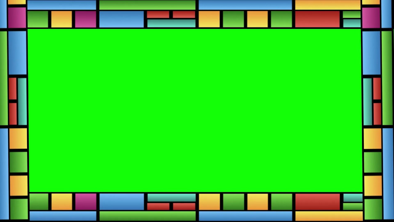 Video frame kids green screen - YouTube