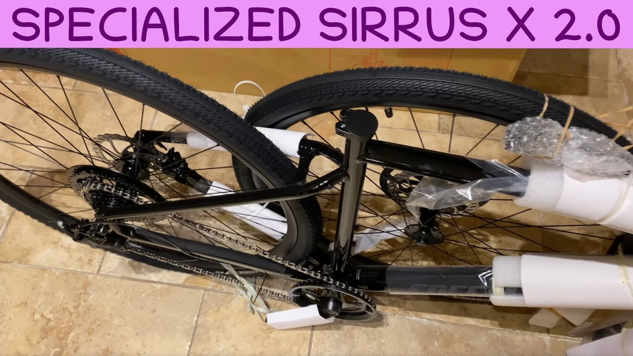 Specialized Sirrus X 2 0 Unboxing - YouTube