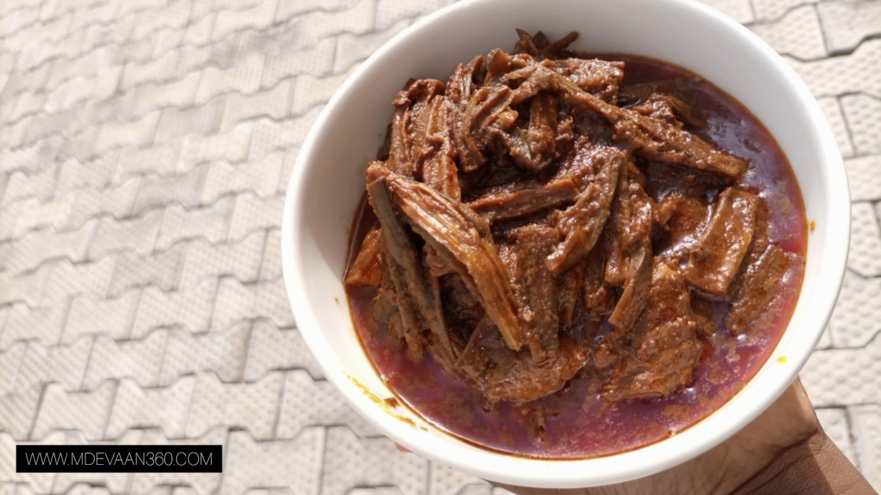 How to Prepare Igyande Atuur Soup (Dried Whole Okro Soup ) Nigerian Tiv ...