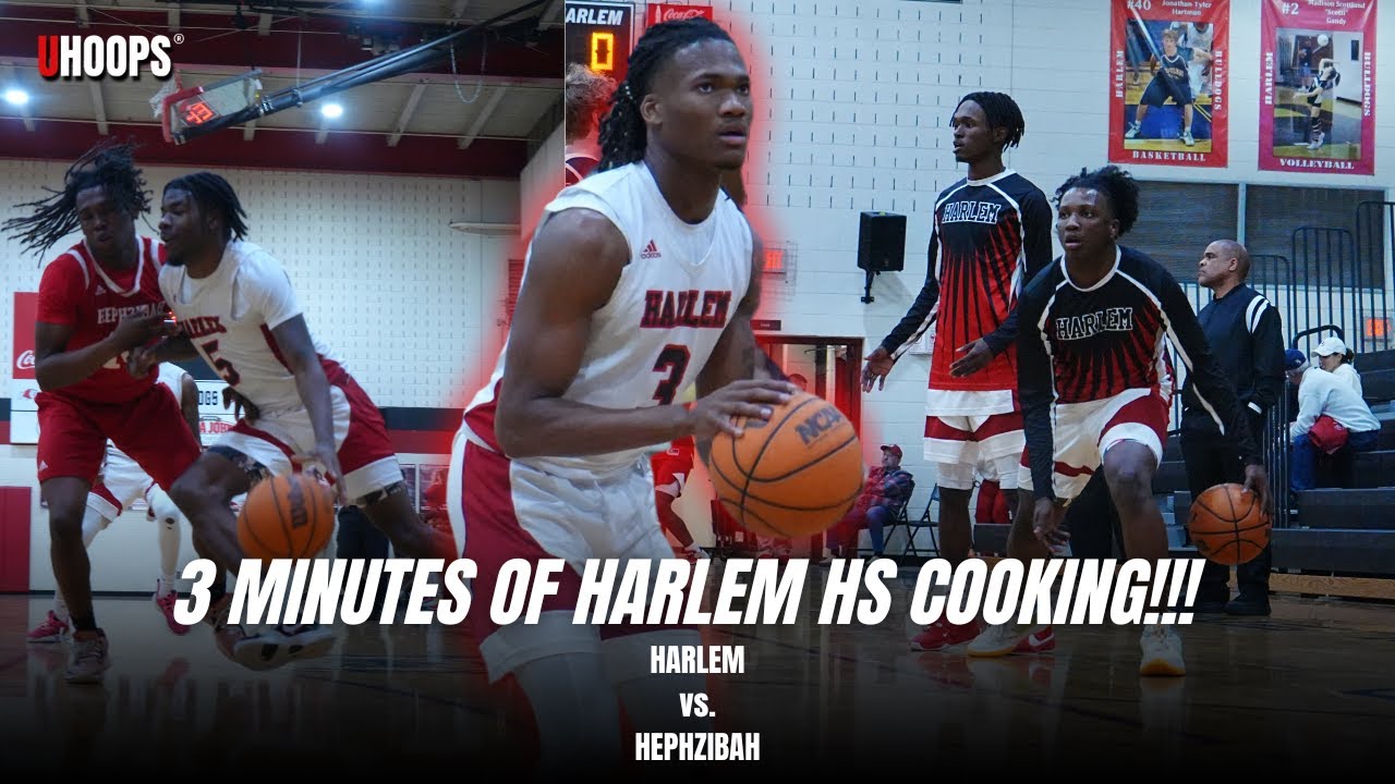 HARLEM HS GOT ACTIVE AGAINST HEPHIZBAH HS!! | Team Highlights - YouTube
