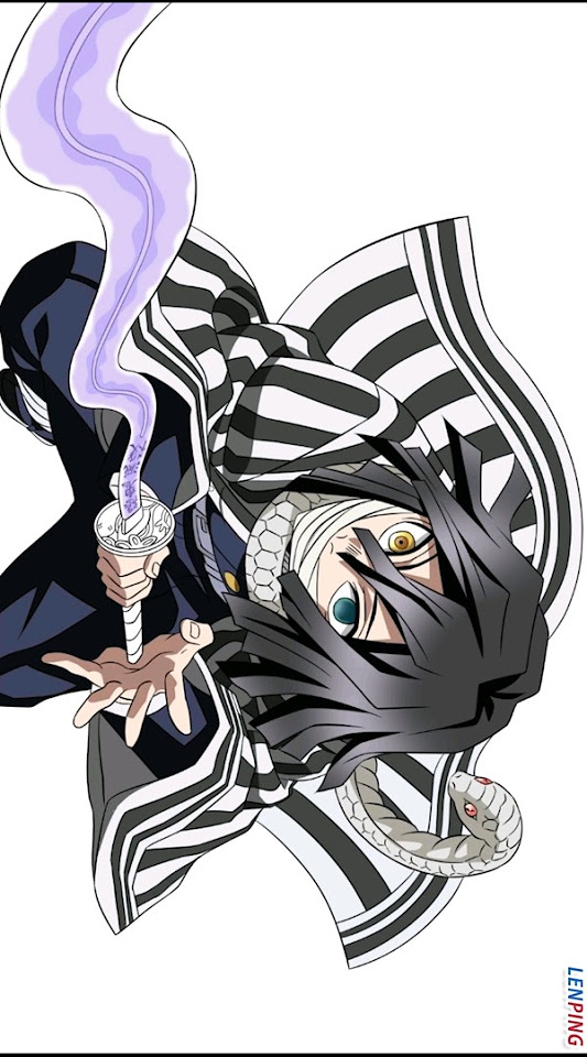 『귀멸의 칼날4기』오바나이 뱀의 호흡 똬리조이기 그리기🎵MUGEN / MY FIRST STORY x hyde🎵(SIDE-VIEW ...