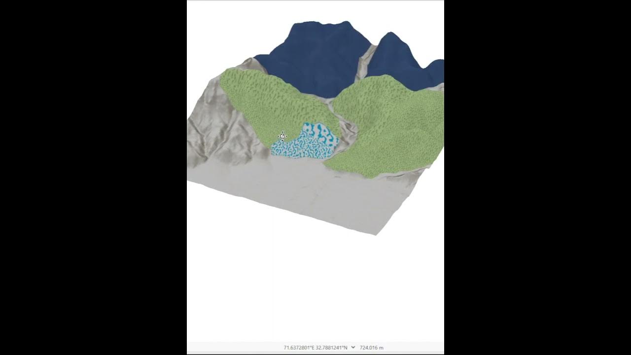 "Geological Mapping Mastery: ArcGIS Pro Tutorials" #blender #tectonics #3danimation #3ddesign ...