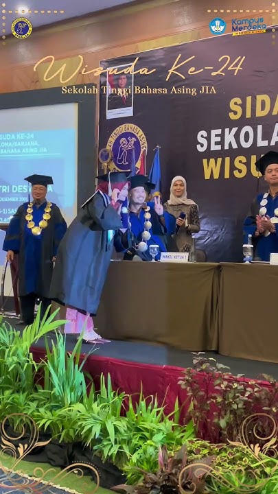 RECAP #wisuda ke-24 STBA JIA - YouTube