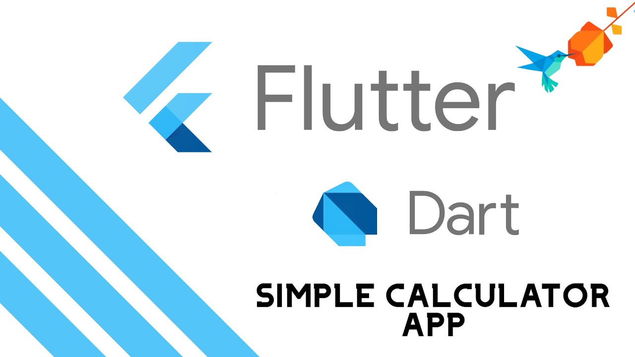 Flutter Tutorials Making A Simple Calculator App Dart Youtube