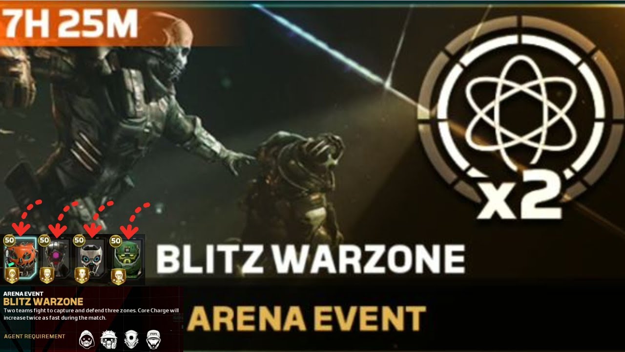 BLITZ WARZONE ARENA EVENT Modern Combat Versus TAKE The BEST AGENTS ...