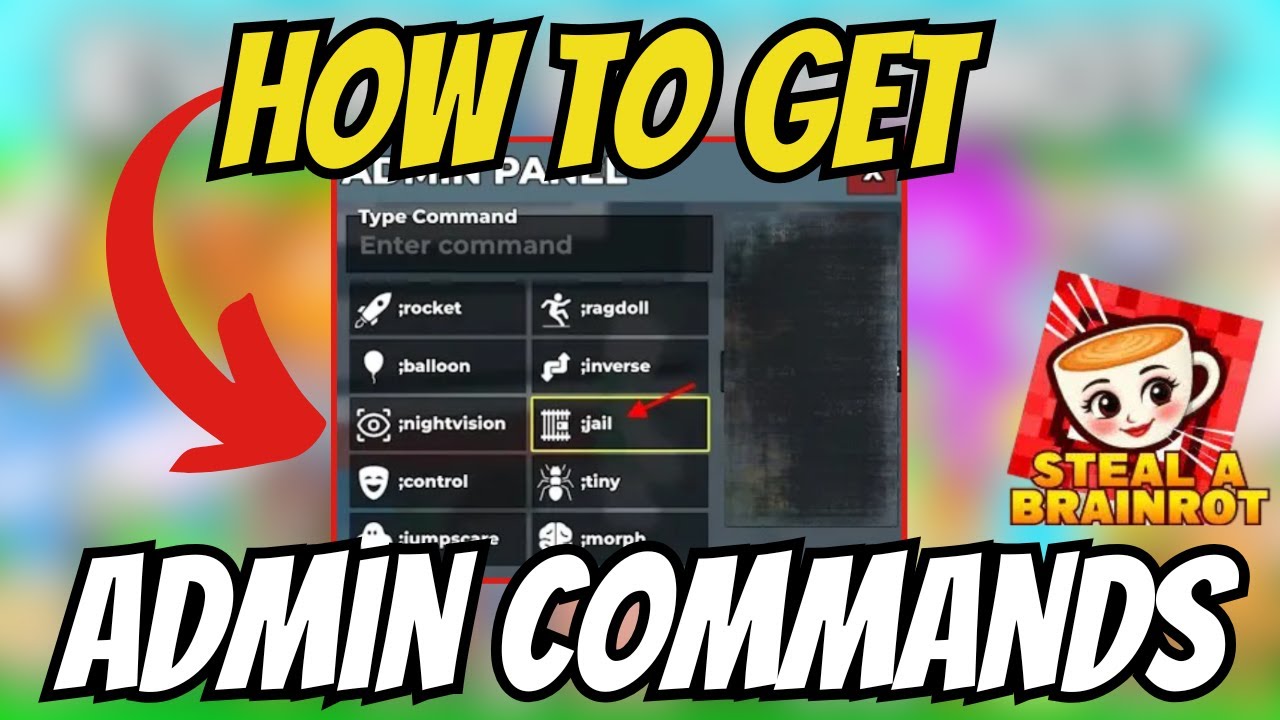 How To Get ADMIN COMMANDS In Steal A Brainrot! [GUIDE] - YouTube