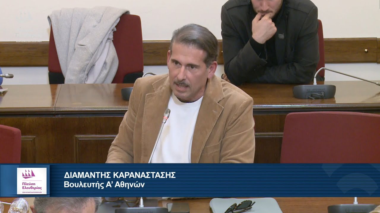 Η παρέμβαση του Διαμαντή Καραναστάση στην Επιτροπή Έρευνας και ...
