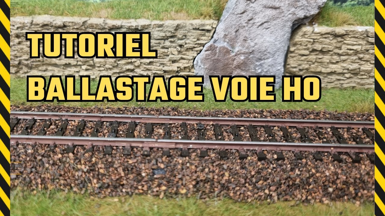 Ballastage des voies – Tutoriel complet étape par étape - YouTube
