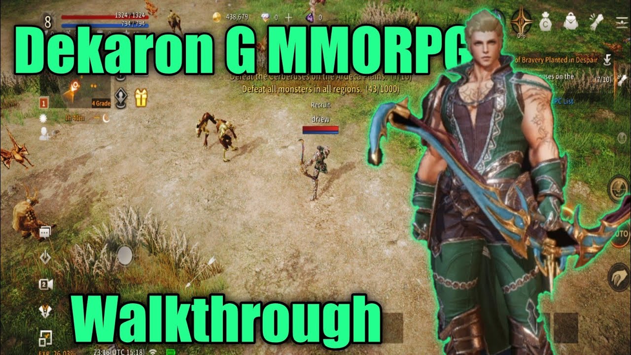 Dekaron G | MMORPG Gameplay Walkthrough - YouTube