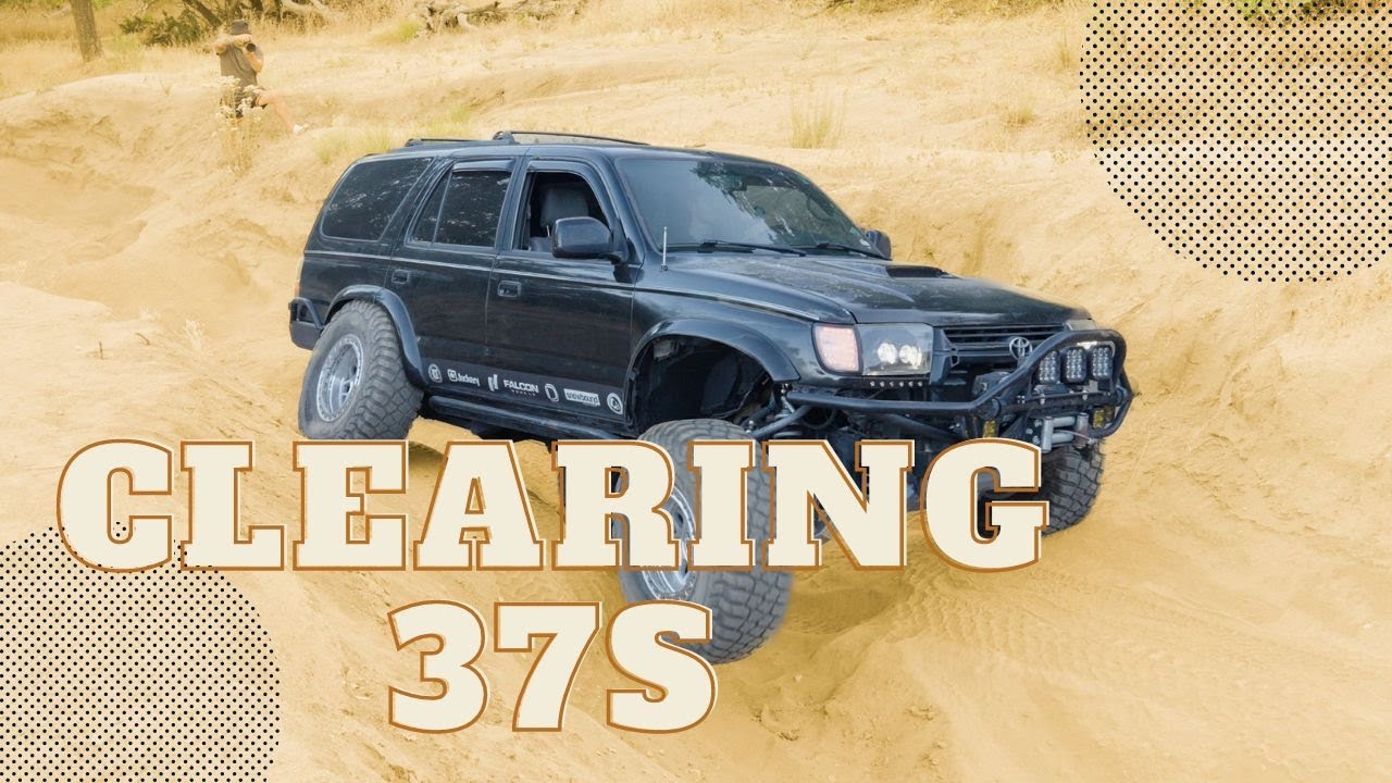 The PROPER Way to Clear 37" Tires on Any Toyota (Rear Quarter Panel ...