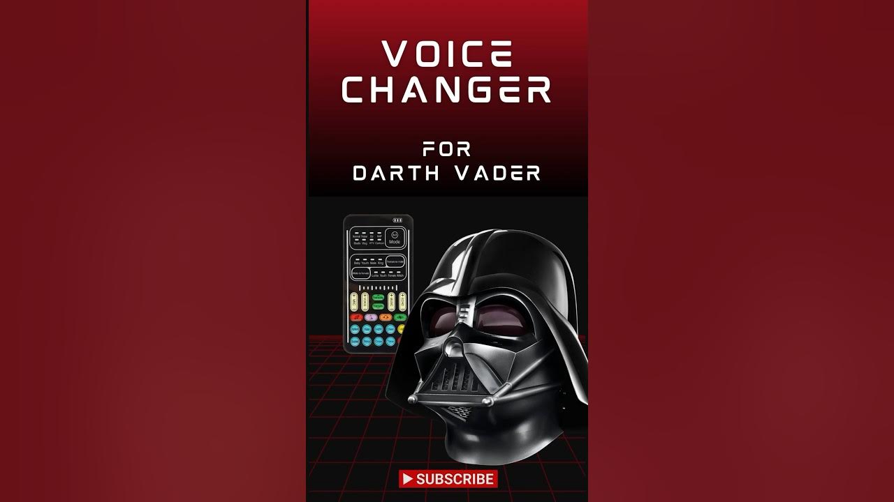 Darth Vader Voice Changer i9 cosplay voice changer easy DIY #starwars ...