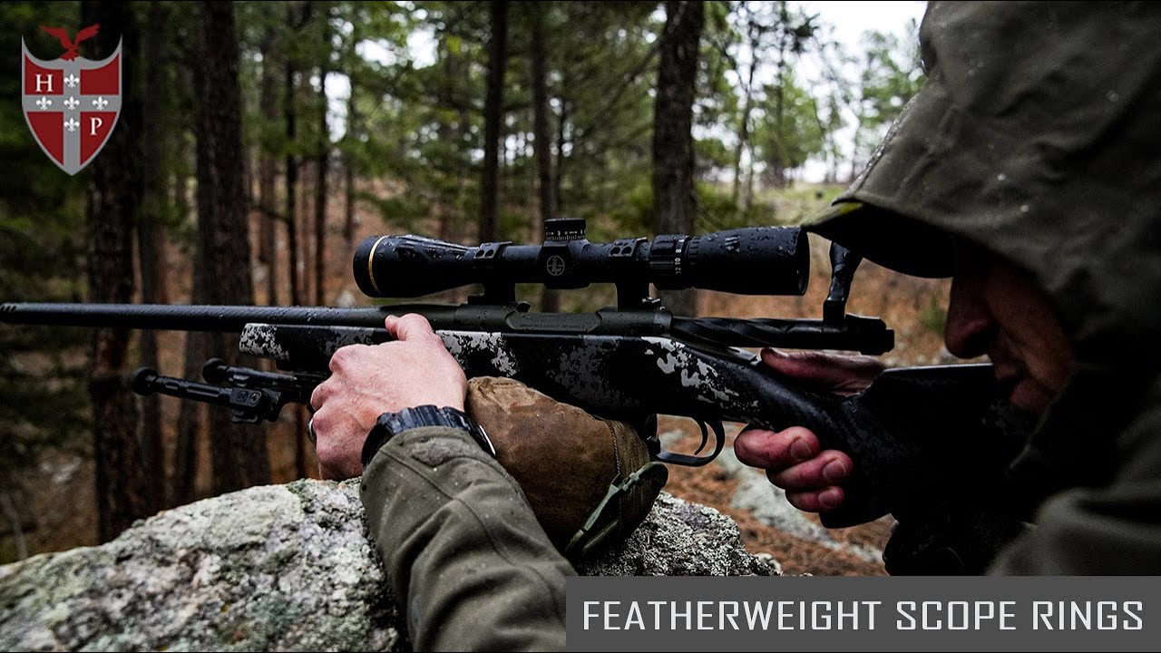 Introducing the Featherweight Scope Rings - by Hawkins Precision - YouTube