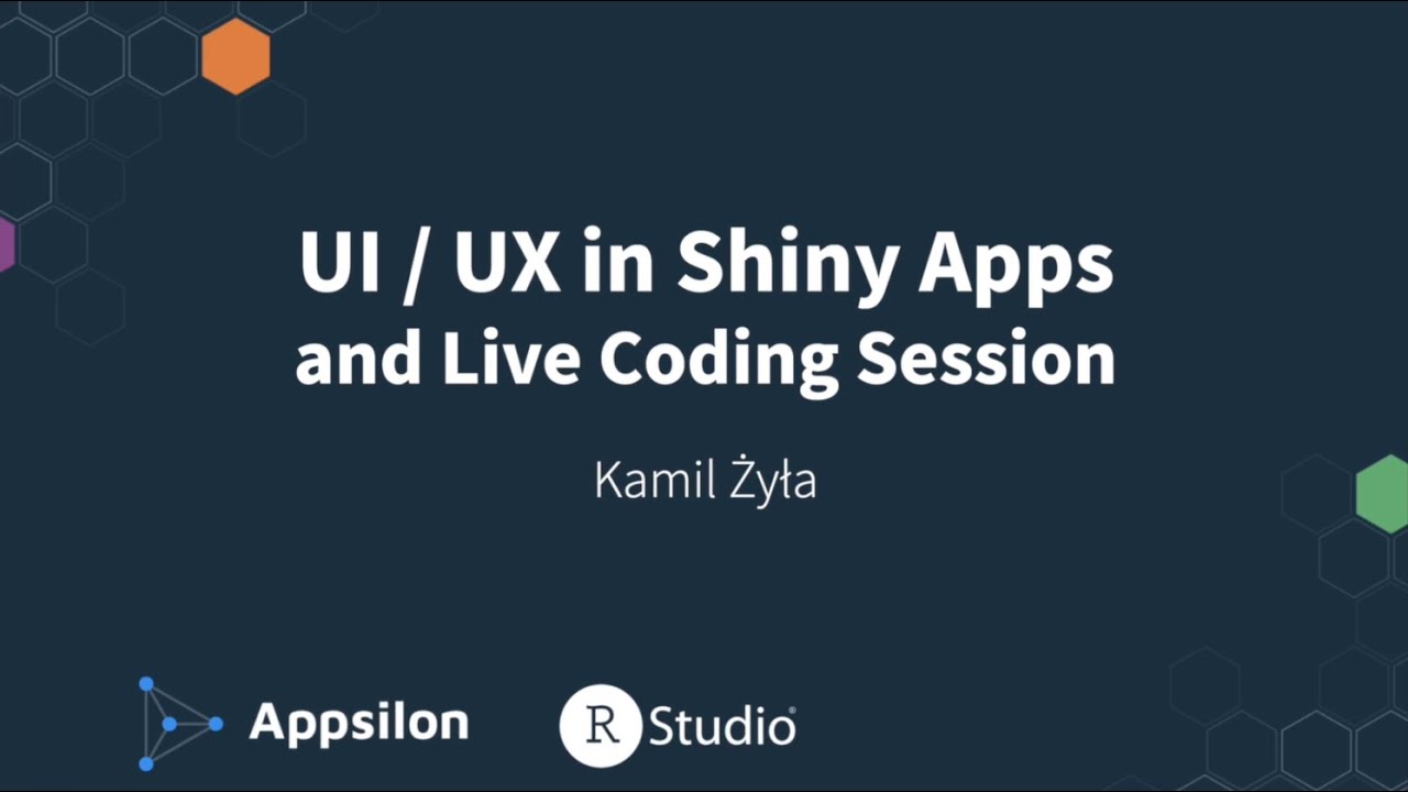 R Shiny Uiux Quick Live Coding Tutorial Youtube