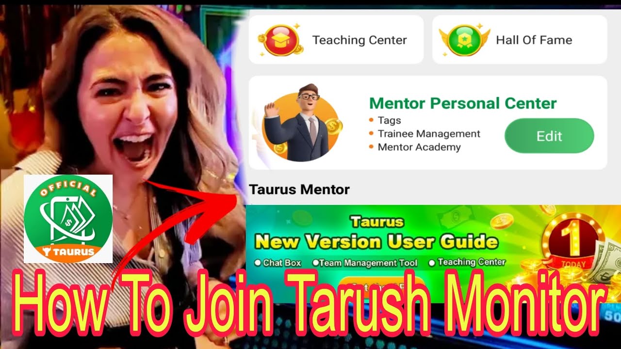 How To join Taurus App mentor || Taurus app mein monitor Kaise le ...