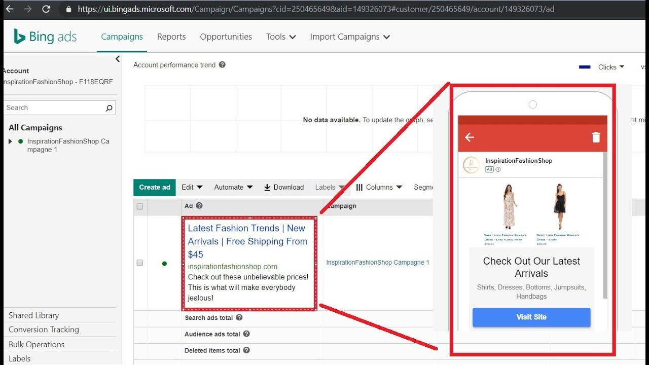 How To Preview Bing Ads With Pictures - Is There Any Option Or Tool To ...