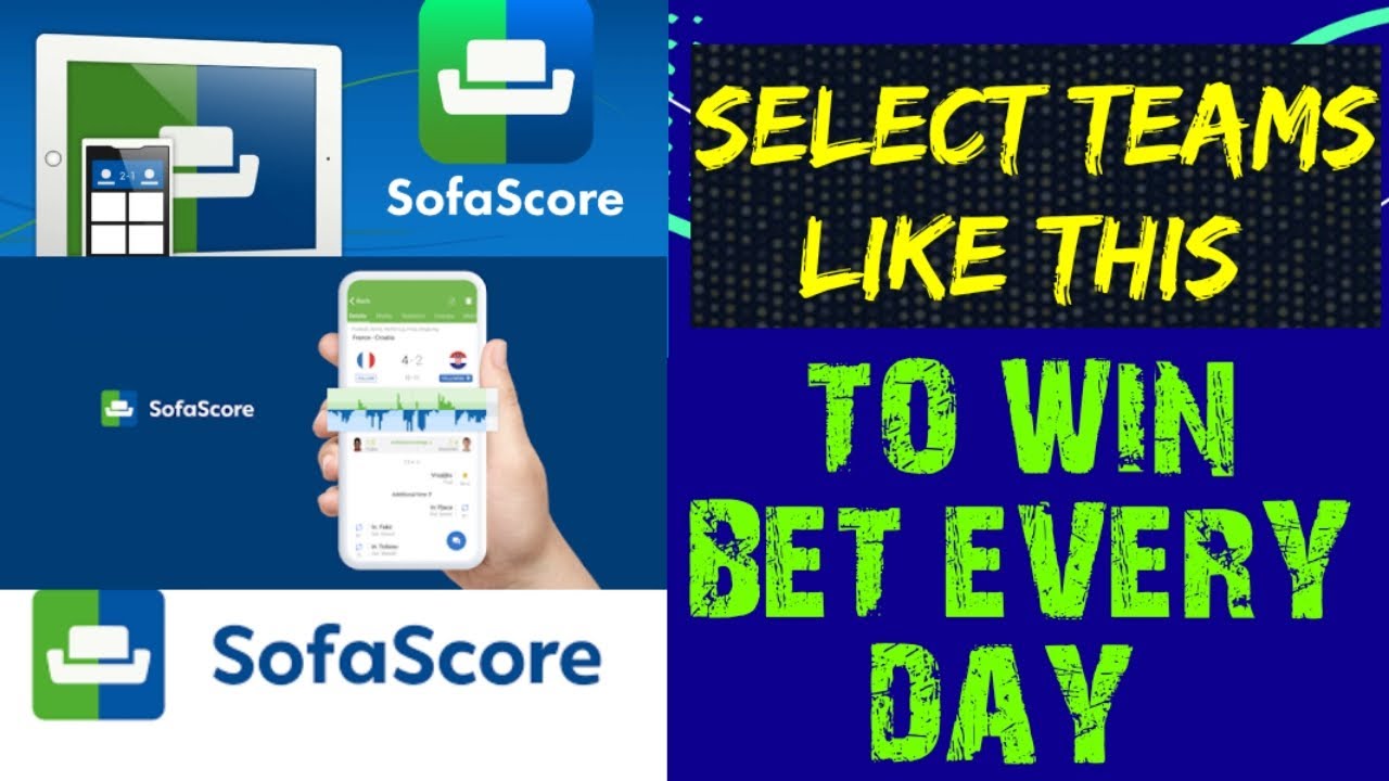 How to Win Bet Easy Using SOFASCORE APP Everyday. - YouTube