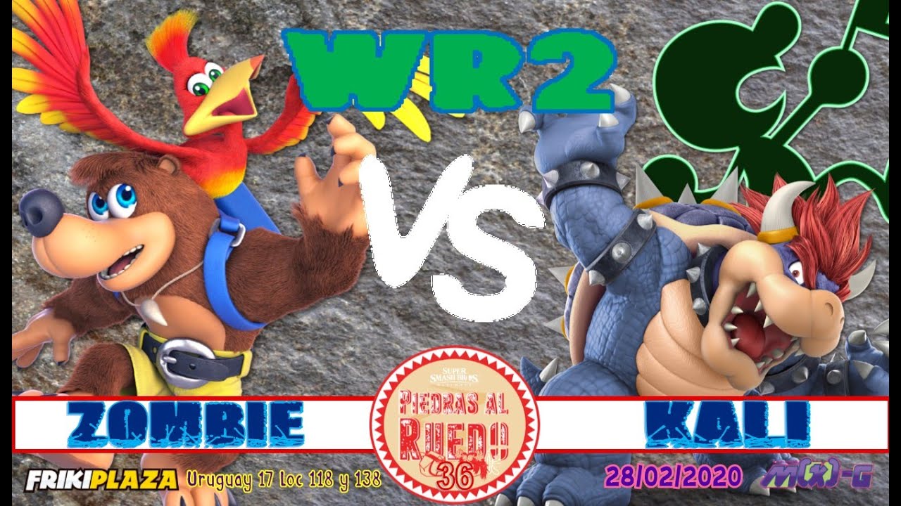 Zombie (Banjo-Kazooie) vs Kali (Mr. Game & Watch, Bowser) WR2 Piedras ...