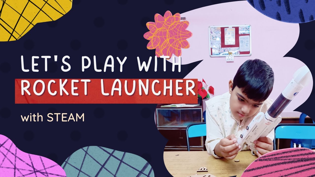 Explosive Fun! STEAM Rocket Launcher Activity for Kids - YouTube