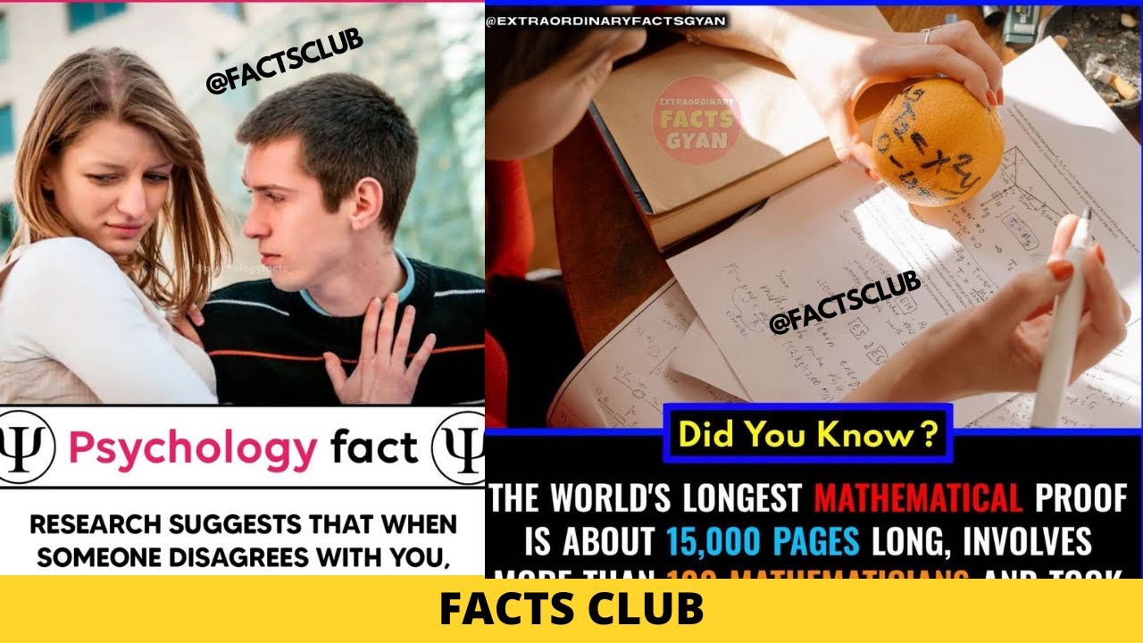 Interesting Facts to Blow Your Mind 🤯 | Amazing Facts Everyone Should ...