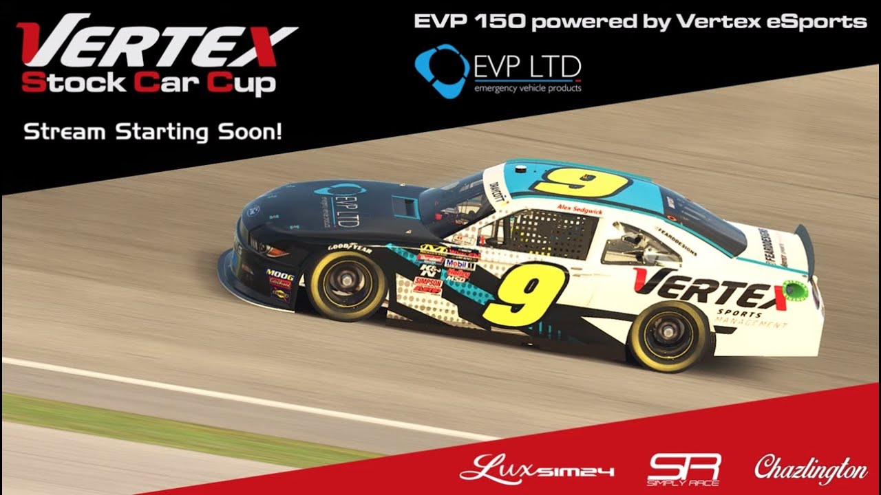 Vertex Stock Car Cup - EVP 150 powered by Vertex eSports - YouTube