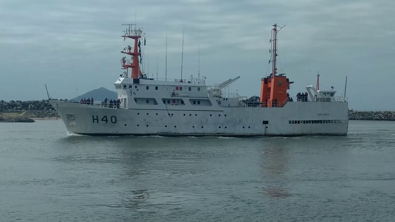 NAVIO OCEANOGRÁFICO ANTARES - YouTube