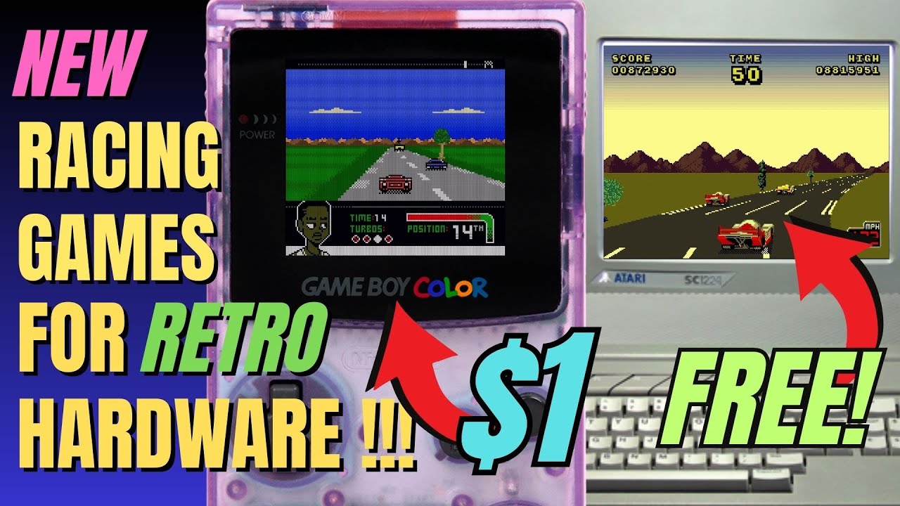 NEW Racing Games for RETRO Hardware: NITRO for Game Boy Color & FASTER ...