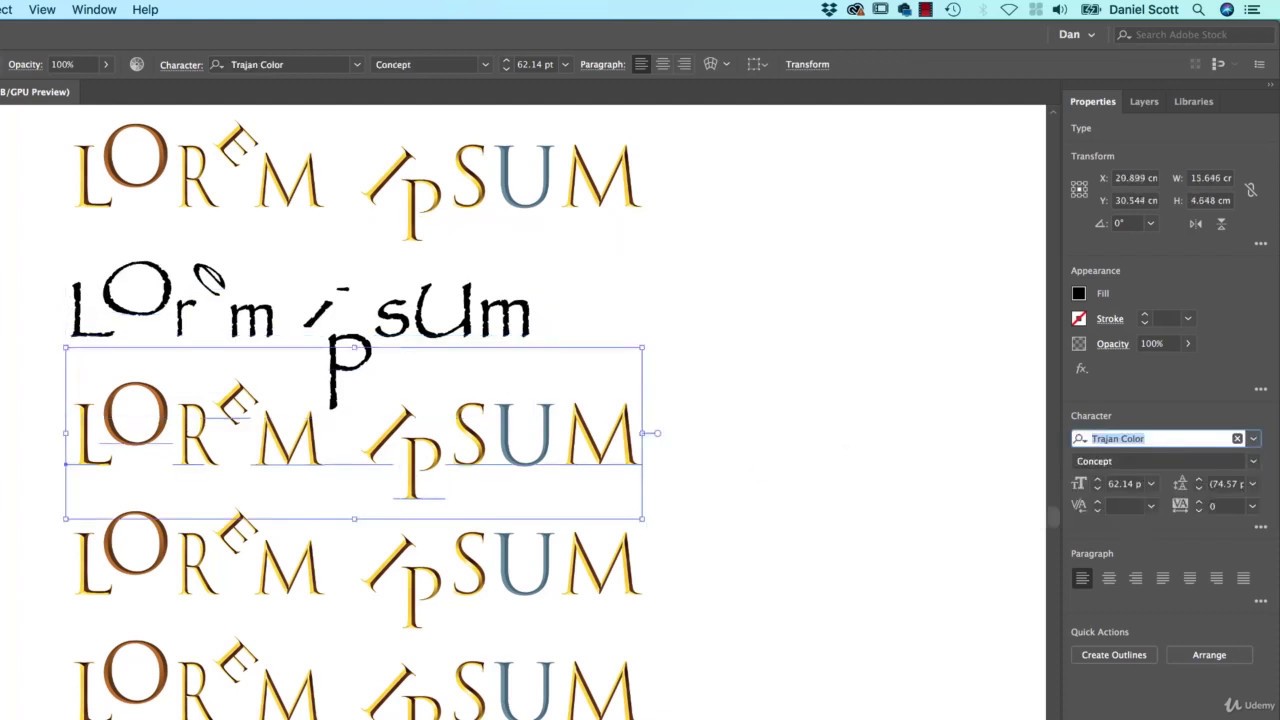 How To Use The Touch Type Tool In Adobe Illustrator CC Advance Training how-to-use-the-touch-type-tool-in-adobe-illustrator-cc-advance-training