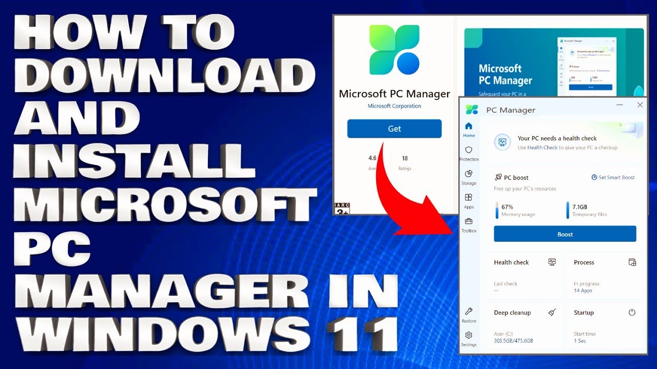 How To Download and Install Microsoft PC Manager in Windows 11/10 ...