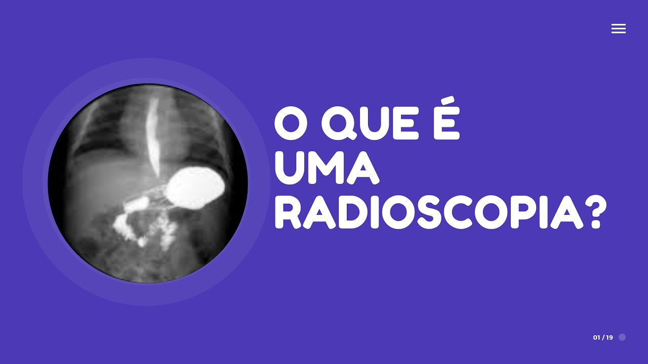 RADIOLOGIA/ O que é uma radioscopia? - YouTube