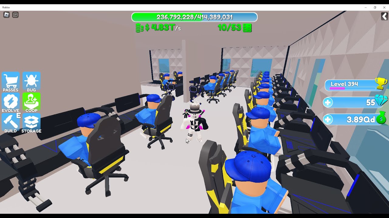 Opened the 3rd floor and made it in Hacker Tycoon - YouTube