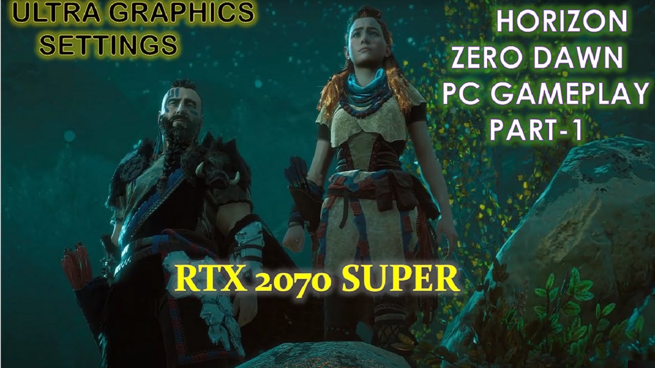 HORIZON ZERO DAWN PC GAMEPLAY PART-1|ULTRA GRAPHICS. Check description ...