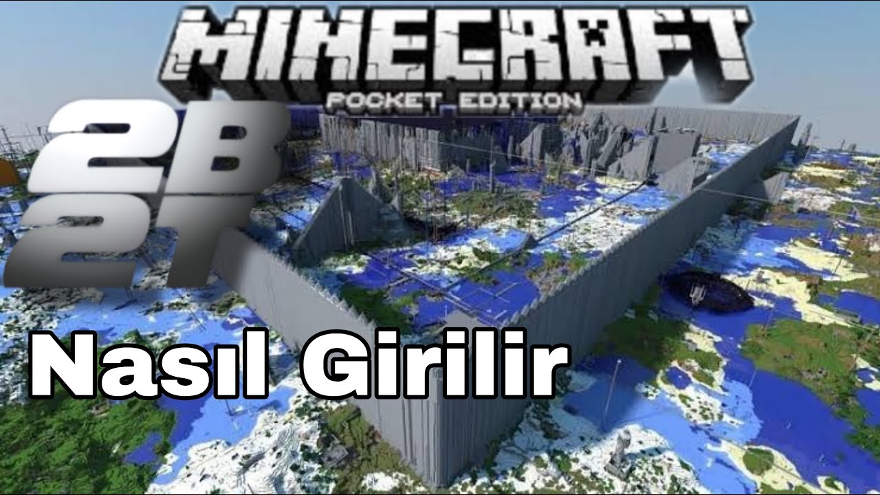 Minecraft PE 2B2T Nasıl Girilir - YouTube