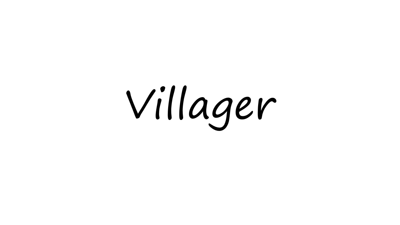 How to Pronounce Villager? - YouTube