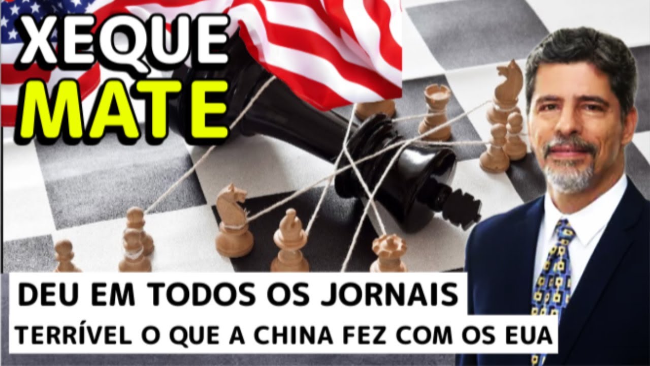 Deu em todos os JORNAIS NOS EUA, China deu um grande xeque-mate | Prof. Luiz Antônio Peixoto ...