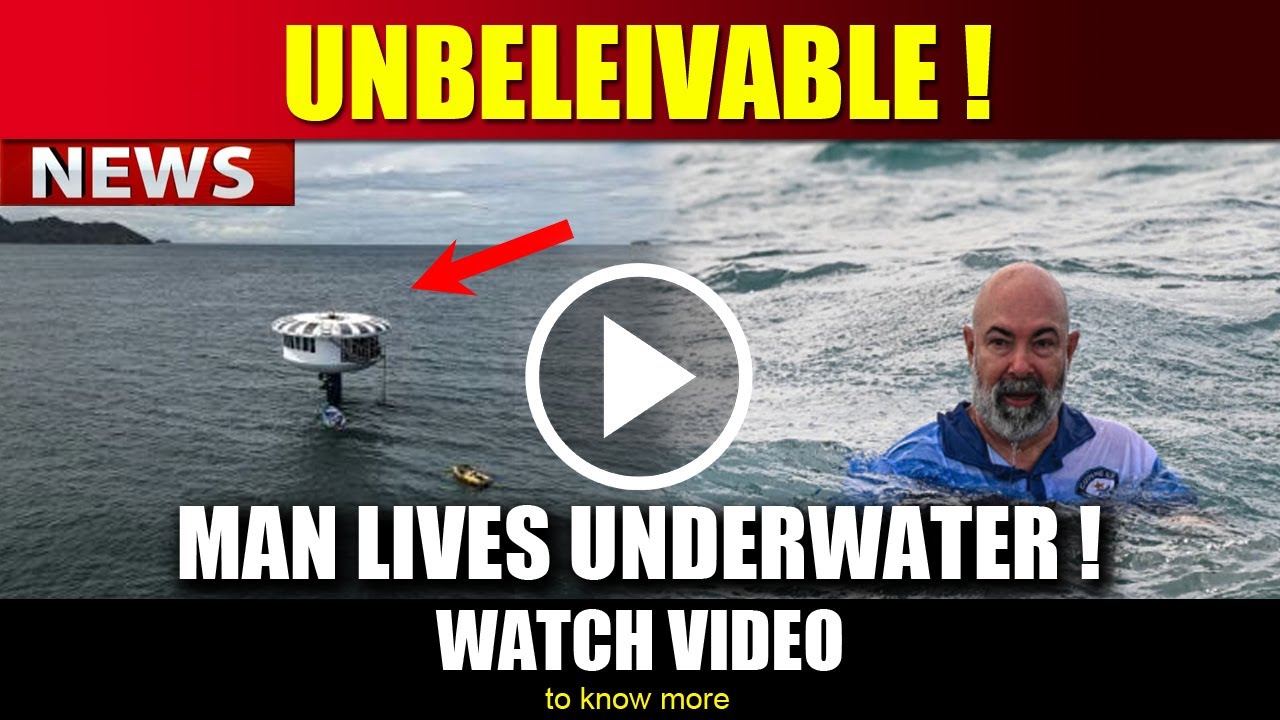 Man Lives Underwater for 120 Days Sets World Record | rudiger koch ...
