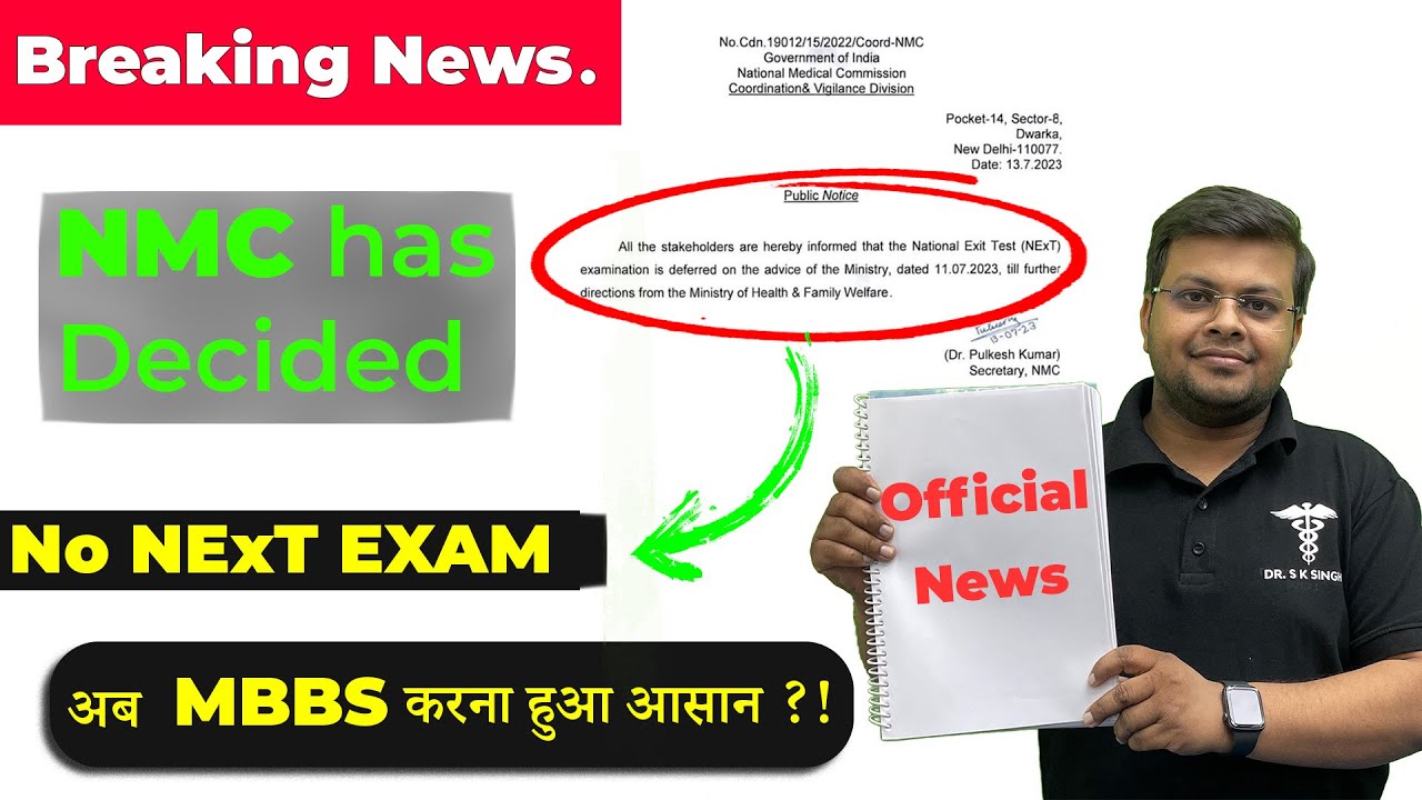 Breaking News 🚨- Latest News for NEET 2024 | News for NEET 2024 | New ...