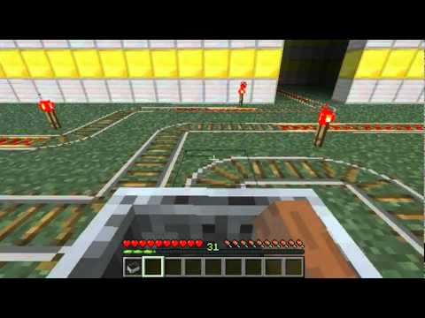 Kolejka górska w minecraft - YouTube