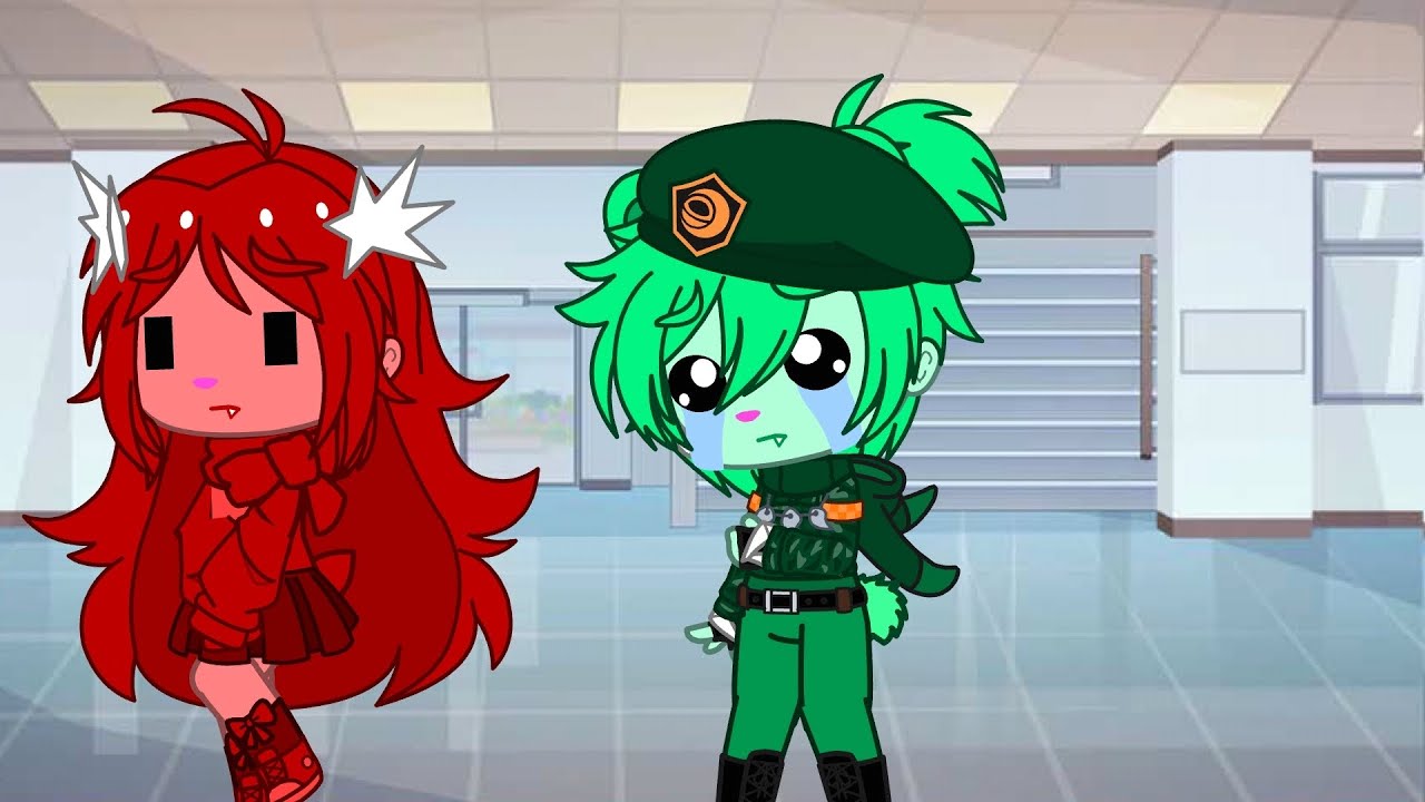 Antes de que te vayas dame un beso meme Flippy x Flaky HTF 💚 ️ - YouTube