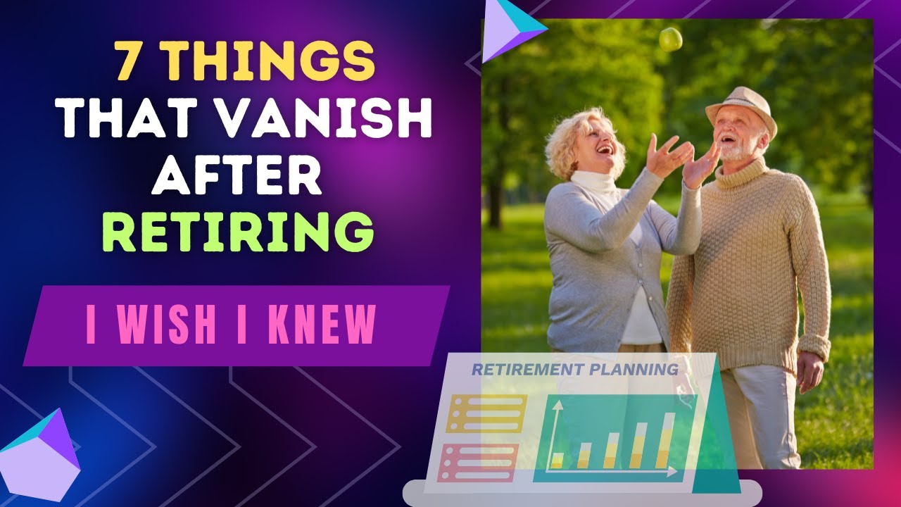 7 Things That Vanish Overnight! The Truth About Retirement - YouTube