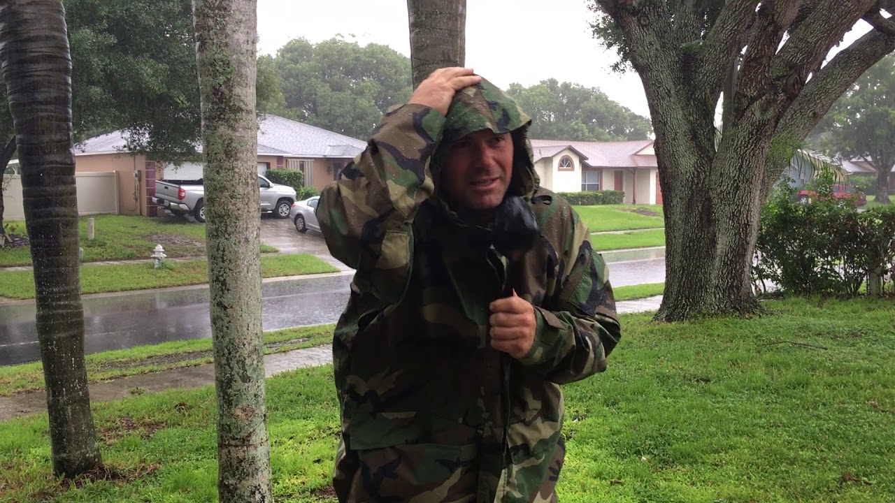 Reporter Fail / busted! Hurricane Irma - YouTube