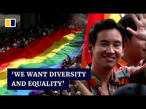 Thai pride parade celebrates diversity and calls for equal marriage and ...