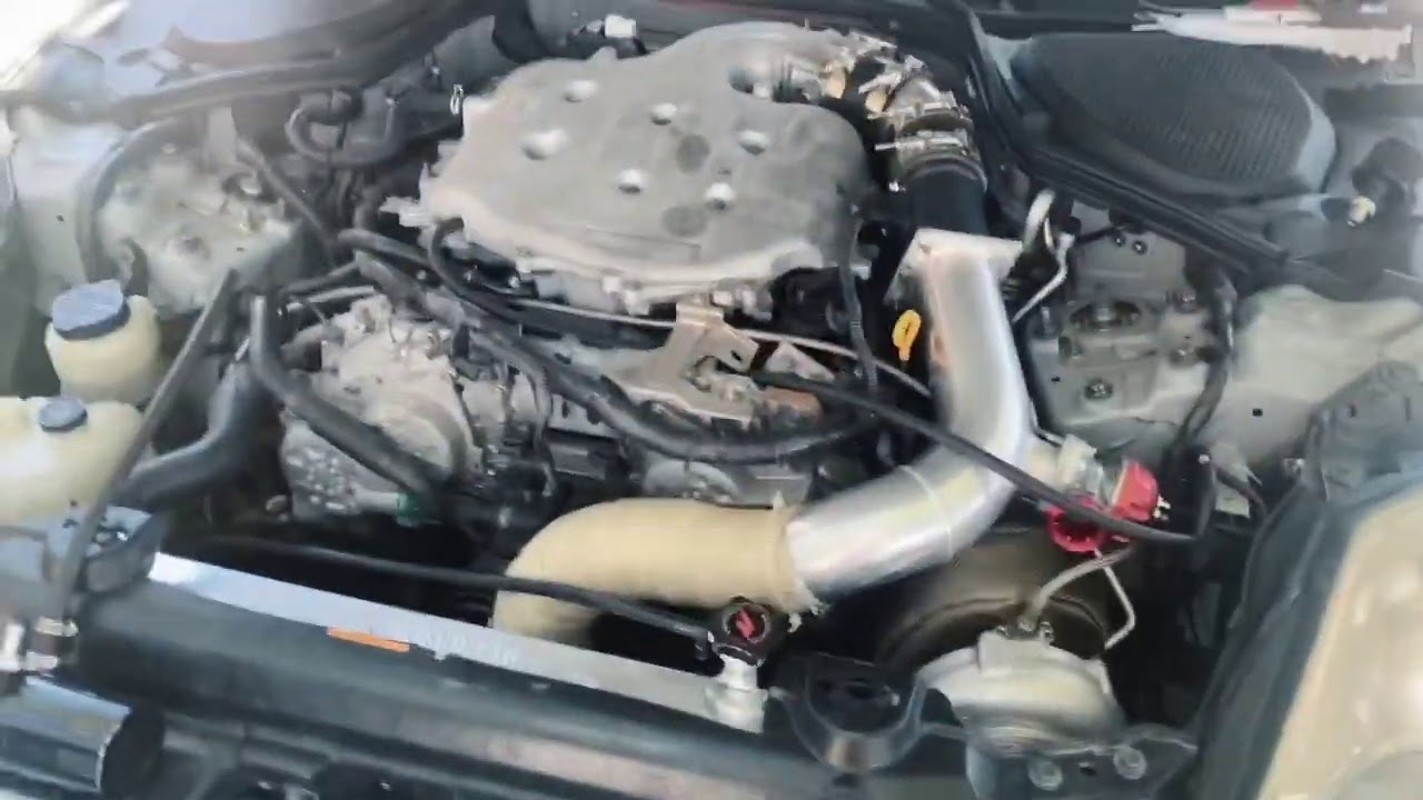 350Z gets a Catch can !! - YouTube