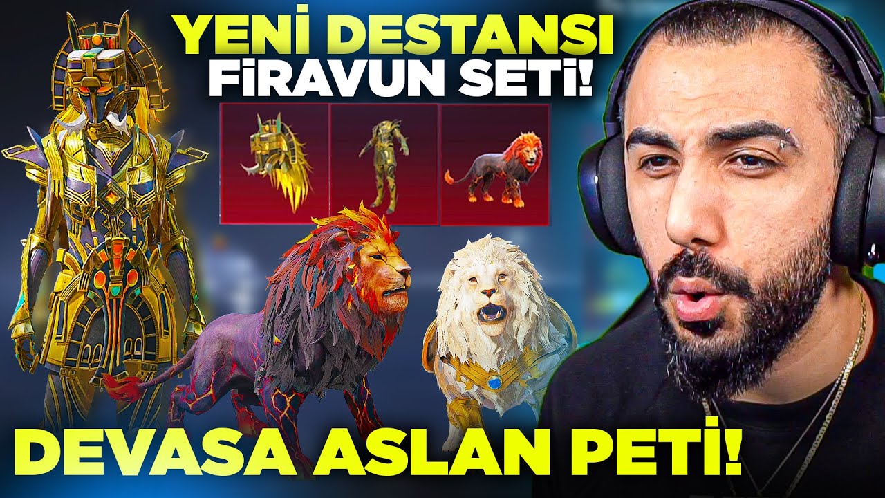 YENİ GELİŞMİŞ FİRAVUN SETİ VE ALEVLİ ASLAN PETLER GELDİ!! 😮 (OYUNUN EN ...